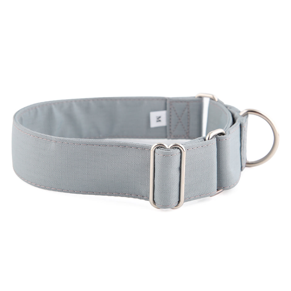 Martingale Collar - Sighthound Dog Collar - Grey – Snootiful Hound
